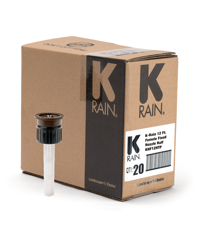 180° Fixed Spray Nozzle 12' 3.6m Female - Bulk Pack - K-Rain